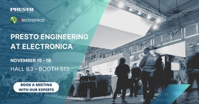 Presto Engineering at electronica fair